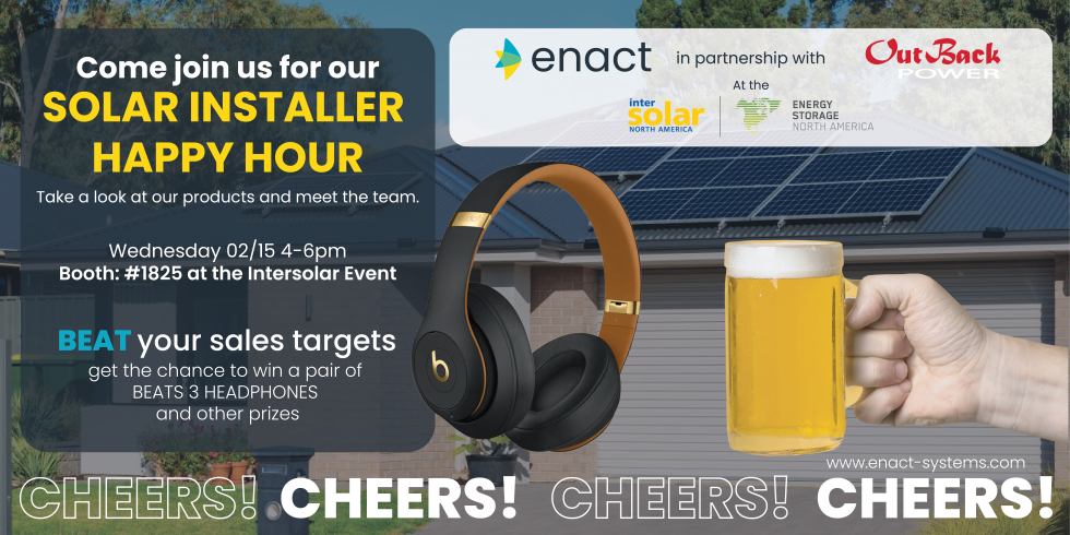 Catch Enact Systems at Intersolar North America - ENACT