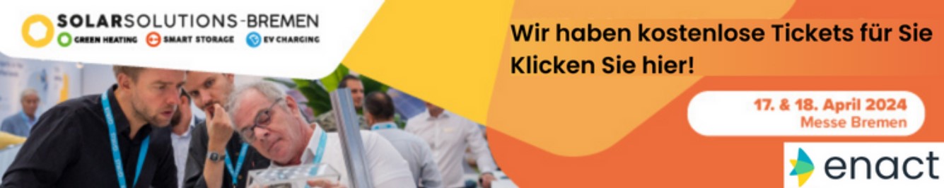 Enact shines spotlight on German solar market at Solar-Solutions Bremen ...